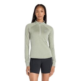 New Balance Athletics Heat Grid 1/2 Zip Bekleidung Damen grau M
