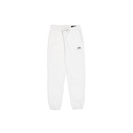 Alpha Industries Jogginghose »Basic Jogger SL II« pastel grey melange M - Normalgrößen Normalgrößen M Brushed Fleece Stoff