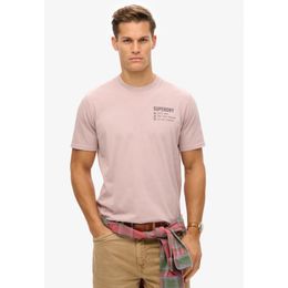 Superdry Rundhalsshirt »UTILITY SPORT GRAPHIC T SHIRT« CLOUD GREY M M Bedrucktes Shirt von Superdry