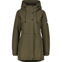 alife and kickin alife & kickin Parka 'MarlyAK' Damen Gr&ouml;&szlig;e XXL oliv / schwarz / wei&szlig; Winterjacke