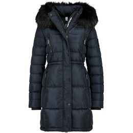 alife and kickin Mantel 'Nicola' Damen Größe XL navy Wintermantel