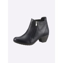 Heine Witt Damen Kurzstiefelette, marine, Größe 42