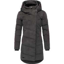 Wintermantel Ragwear "Pavla Cordy YOUMODO", Damen, Gr. XS (34), grau, Obermaterial: 100% Baumwolle; Innenfutter: 100% Polyester; Wattierung: 100% Polyester, gerade ca. Mitte Oberschenkel, hoch geschlossener Ausschnitt, &Auml;rmel ohne &Auml;rmelschlitz Rippb&uuml;ndchen, M&auml;ntel Wintermantel, Wasserdichter Steppmantel in Kord-Optik, Topseller