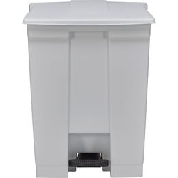 Rubbermaid Tretabfalleimer, Industrie, aus Polyethylen, Volumen 68 l, wei&szlig;, ab 5 Stk