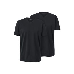 Tchibo - 2 T-Shirts - Herren - Gr. M - schwarz