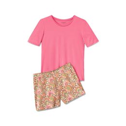 Tchibo - Shorty-Pyjama - Damen - Gr. M - pink
