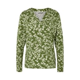 Tchibo - Bedrucktes Blusenshirt - Damen - Gr. L - weiß/print