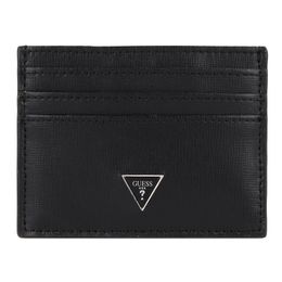 Guess Kartenetui 'MILANO CARD HOLDER' Herren Gr&ouml;&szlig;e One Size schwarz / silber
