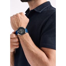 Nautica Analoguhr 'NST' Herren Gr&ouml;&szlig;e One Size blau / schwarz / wei&szlig;