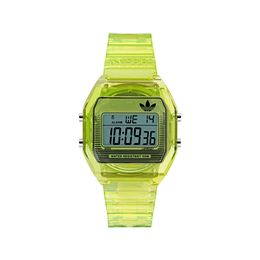 adidas originals Digitaluhr 'DIGITAL TWO CRYSTAL' Damen Gr&ouml;&szlig;e One Size grasgr&uuml;n