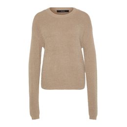 Vero Moda Tall Pullover 'VMPUFF' Damen Gr&ouml;&szlig;e XS dunkelbeige