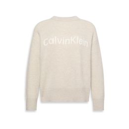 Calvin Klein Pullover Damen Gr&ouml;&szlig;e S wei&szlig; / wollwei&szlig;