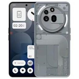 NOTHING Smartphone "PHONE (3a) Pro 256GB", Energieeffizienz: C (A-G), grau, 256 GB, Mobiltelefone