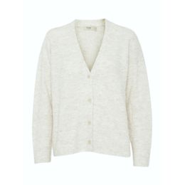 Fransa Strickjacke 'Frelise Car 1' Damen Gr&ouml;&szlig;e M offwhite