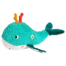 babyFEHN Kuscheltier FEHN "Einschlafhilfe Wal", bunt, Plüschfiguren, KinderB:19cm H:8,9cm L:14cm, Softvelour, B:19cm H:8,9cm L:14cm