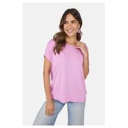 LIEBLINGSSTÜCK T-Shirt LIEBLINGSSTÜCK "LIEBLINGSSTÜCK KaristaL", Damen, Gr. 42, 320, blush, 80% Viskose, 20% Polyamid, Shirts
