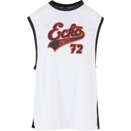 Ecko Unltd. Ecko Unlimited Top 'BBall' Herren Gr&ouml;&szlig;e S rot / schwarz / wei&szlig;