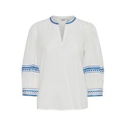 B.Young Bluse 'Jiya' Damen Gr&ouml;&szlig;e S blau / wei&szlig;