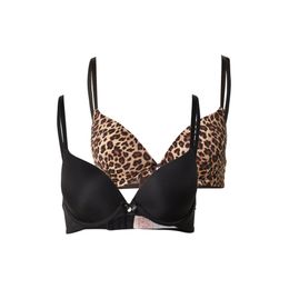 Hunkem&ouml;ller Hunkem&ouml;ller BH Damen Gr&ouml;&szlig;e 75 braun / cappuccino / schwarz