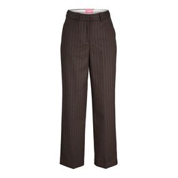 Jack & Jones JJXX Hose 'JXLola' Damen Gr&ouml;&szlig;e 38 dunkelbraun / wei&szlig;