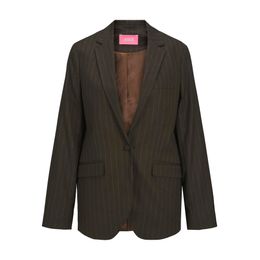 Jack & Jones JJXX Blazer 'JXNika' Damen Gr&ouml;&szlig;e 34 dunkelbraun / wei&szlig;