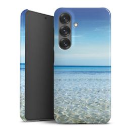 DeinDesign Galaxy S25 Handy Premium Case Smartphone Handyhülle Schutzhülle glänzend Urlaub Ocean Sky Premium Case