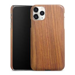 DeinDesign iPhone 11 Pro Max Handy Premium Case Smartphone Handyh&uuml;lle Schutzh&uuml;lle gl&auml;nzend Larch Wooden Look Wood Premium Case