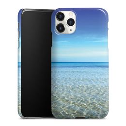 DeinDesign iPhone 11 Pro Max Handy Premium Case Smartphone Handyh&uuml;lle Schutzh&uuml;lle gl&auml;nzend Sky Ocean Urlaub Premium Case