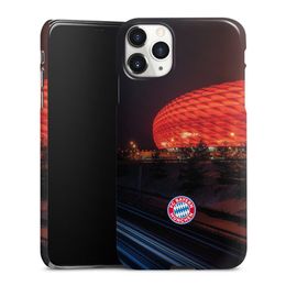 DeinDesign iPhone 11 Pro Max Handy Premium Case Smartphone Handyh&uuml;lle Schutzh&uuml;lle gl&auml;nzend Fc Bayern M&uuml;nchen Stadium Fcb Premium Case