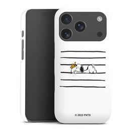 DeinDesign iPhone 17 Pro Handy Premium Case Smartphone Handyh&uuml;lle Schutzh&uuml;lle gl&auml;nzend Snoopy Dog Peanuts Premium Case