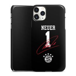 DeinDesign iPhone 11 Pro Max Handy Premium Case Smartphone Handyh&uuml;lle Schutzh&uuml;lle gl&auml;nzend Manuel Neuer Fc Bayern M&uuml;nchen Fcb Premium Case