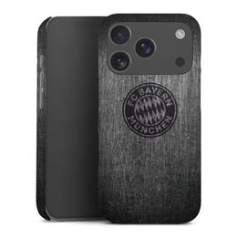 DeinDesign iPhone 17 Pro Handy Premium Case Smartphone Handyh&uuml;lle Schutzh&uuml;lle matt Fcb Metallic Look Fc Bayern M&uuml;nchen Premium Case
