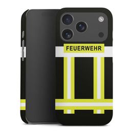 DeinDesign iPhone 17 Pro Handy Premium Case Smartphone Handyh&uuml;lle Schutzh&uuml;lle gl&auml;nzend Fire Fighters Job Fire Fighter Premium Case