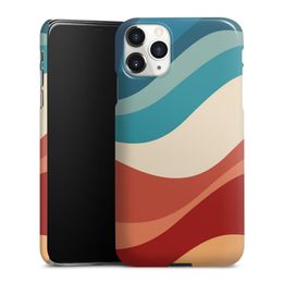 DeinDesign iPhone 11 Pro Max Handy Premium Case Smartphone Handyh&uuml;lle Schutzh&uuml;lle gl&auml;nzend Colour Wave Ombre Premium Case