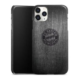 DeinDesign iPhone 11 Pro Max Handy Premium Case Smartphone Handyh&uuml;lle Schutzh&uuml;lle gl&auml;nzend Fcb Metallic Look Fc Bayern M&uuml;nchen Premium Case