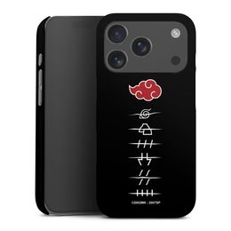 DeinDesign iPhone 17 Pro Handy Premium Case Smartphone Handyh&uuml;lle Schutzh&uuml;lle gl&auml;nzend Naruto Shippuden Official Licensed Product Akatsuki Premium Case