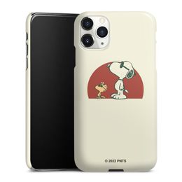DeinDesign iPhone 11 Pro Max Handy Premium Case Smartphone Handyh&uuml;lle Schutzh&uuml;lle gl&auml;nzend Kindheit Snoopy Official Licensed Product Premium Case