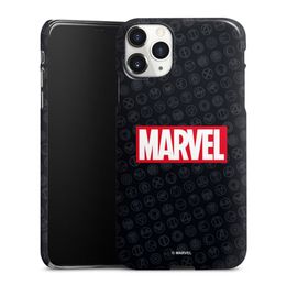 DeinDesign iPhone 11 Pro Max Handy Premium Case Smartphone Handyh&uuml;lle Schutzh&uuml;lle gl&auml;nzend Logo Comic Marvel Premium Case