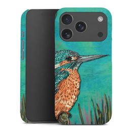 DeinDesign iPhone 17 Pro Handy Premium Case Smartphone Handyh&uuml;lle Schutzh&uuml;lle gl&auml;nzend Painting Bird Animals Premium Case