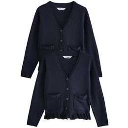 Clarks Strickjacke M&auml;dchen Gr&ouml;&szlig;e 122 navy