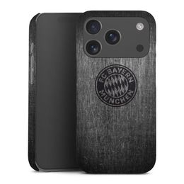 DeinDesign iPhone 17 Pro Handy Premium Case Smartphone Handyh&uuml;lle Schutzh&uuml;lle gl&auml;nzend Fcb Metallic Look Fc Bayern M&uuml;nchen Premium Case