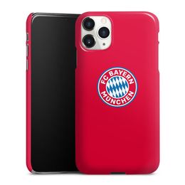 DeinDesign iPhone 11 Pro Max Handy Premium Case Smartphone Handyh&uuml;lle Schutzh&uuml;lle gl&auml;nzend Fc Bayern M&uuml;nchen Fcb Logo Premium Case