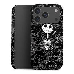 DeinDesign iPhone 17 Pro Handy Premium Case Smartphone Handyh&uuml;lle Schutzh&uuml;lle matt Disney Nightmare Before Christmas Halloween Premium Case