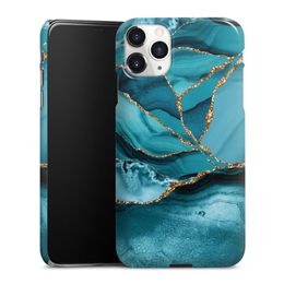 DeinDesign iPhone 11 Pro Max Handy Premium Case Smartphone Handyh&uuml;lle Schutzh&uuml;lle gl&auml;nzend Glitzer Marble Gemstone Premium Case