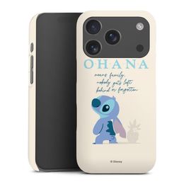 DeinDesign iPhone 17 Pro Handy Premium Case Smartphone Handyh&uuml;lle Schutzh&uuml;lle gl&auml;nzend Lilo & Stitch Disney Official Licensed Product Premium Case