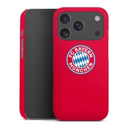 DeinDesign iPhone 17 Pro Handy Premium Case Smartphone Handyh&uuml;lle Schutzh&uuml;lle gl&auml;nzend Fc Bayern M&uuml;nchen Fcb Logo Premium Case