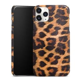 DeinDesign iPhone 11 Pro Max Handy Premium Case Smartphone Handyh&uuml;lle Schutzh&uuml;lle gl&auml;nzend Animal Print Leopard Fur Premium Case