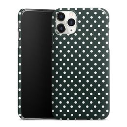 DeinDesign iPhone 11 Pro Max Handy Premium Case Smartphone Handyh&uuml;lle Schutzh&uuml;lle gl&auml;nzend Points Retro Polka Dots Premium Case