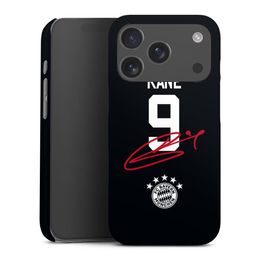 DeinDesign iPhone 17 Pro Handy Premium Case Smartphone Handyh&uuml;lle Schutzh&uuml;lle gl&auml;nzend Fc Bayern M&uuml;nchen Harry Kane Jersey Premium Case