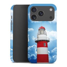 DeinDesign iPhone 17 Pro Handy Premium Case Smartphone Handyh&uuml;lle Schutzh&uuml;lle matt Cloud Lighthouse Sky Premium Case